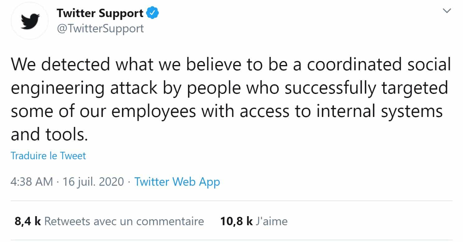 Twitter: massive hacking of certified accounts of popular figures ...